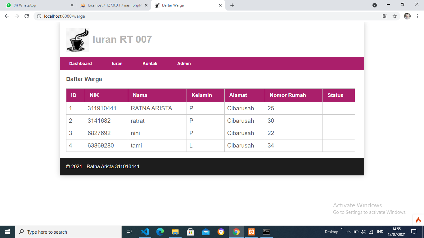 Github Ratnaarista Uaspemrogramanweb