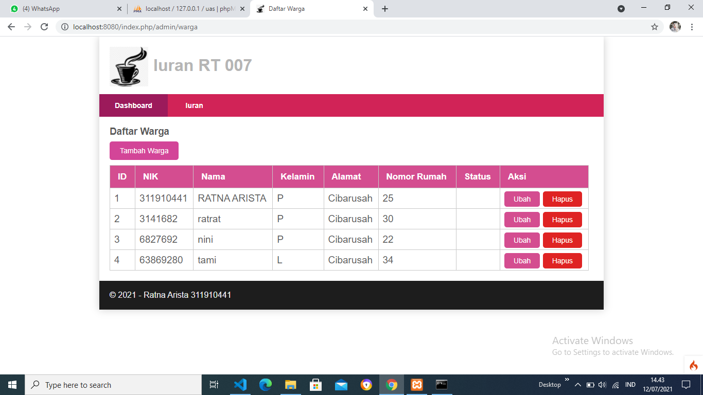 GitHub - ratnaarista/UASPemrogramanWeb