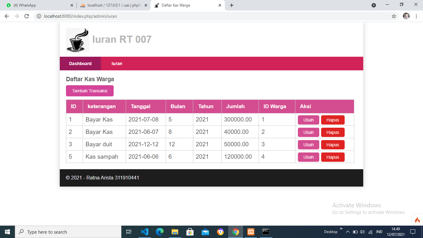GitHub - ratnaarista/UASPemrogramanWeb