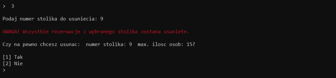 GitHub - PaulinaCzapla/Restaurant-Reservation-System: Console program ...