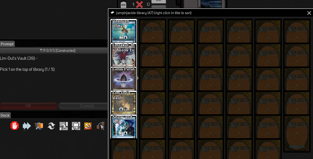 Lim-Dul's Vault is really unintuitive to use · Issue #3733 · Card-Forge/forge · GitHub