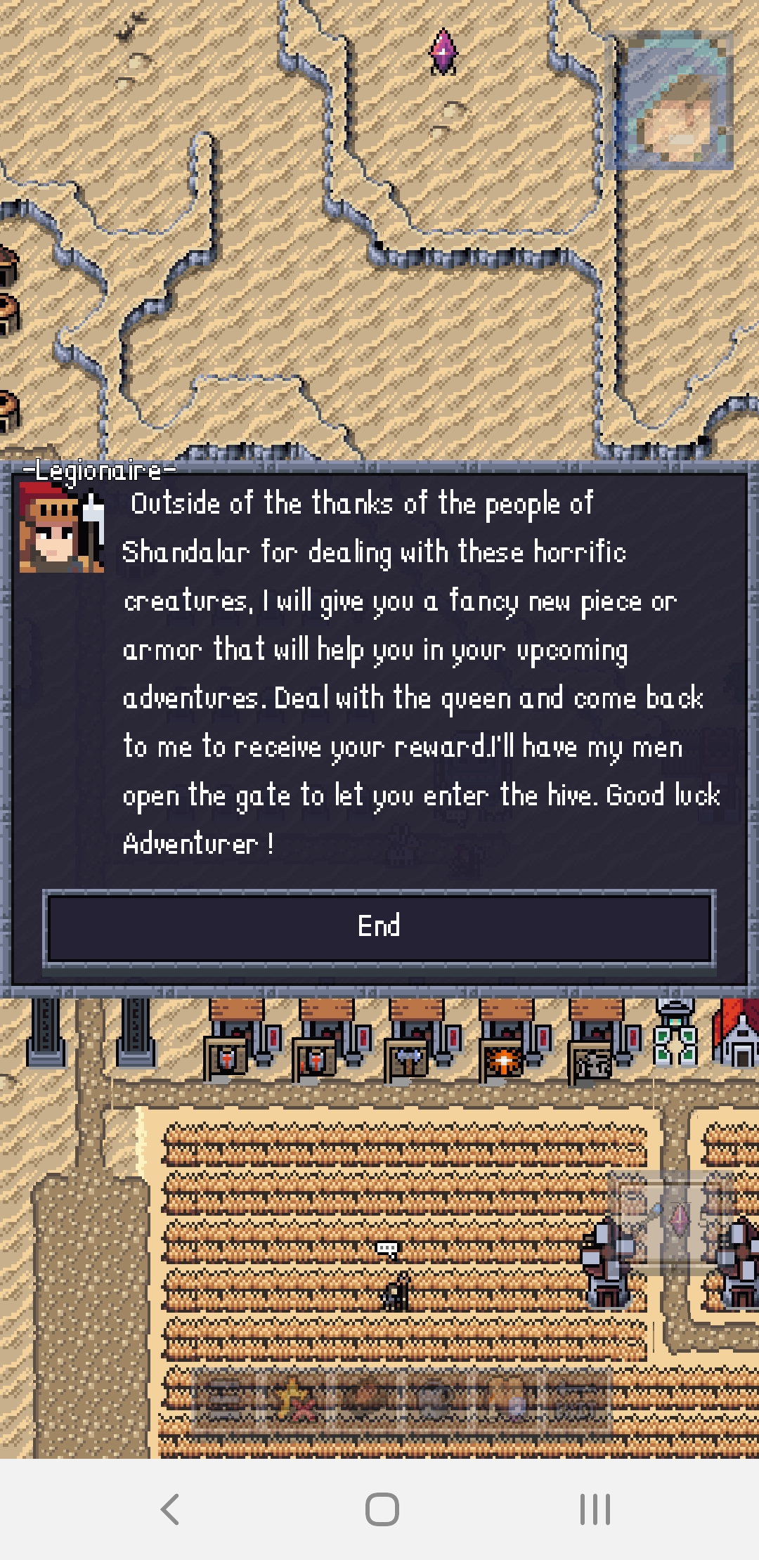 Adventure Mode: No reward from legionnaire after defeating sliver queen ...