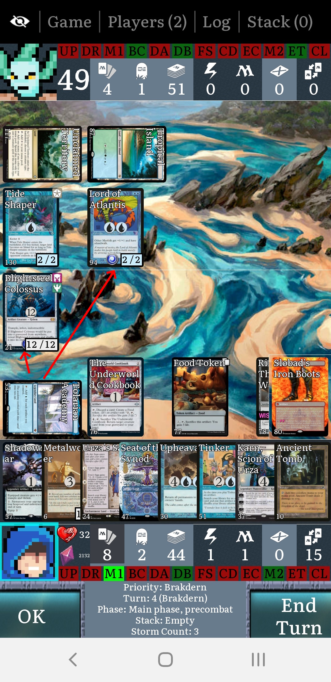 Summoning sickness indicator can get obscured by P/T indicator · Issue #4035 · Card-Forge/forge ...