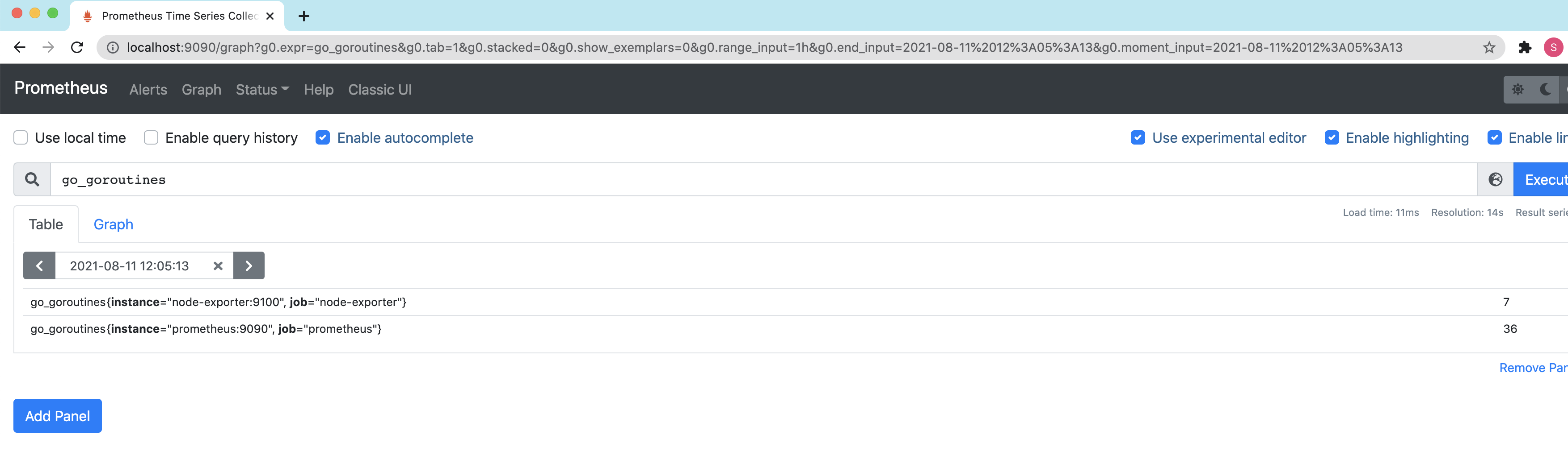 Prometheus query return metrics result for the future time · Issue ...