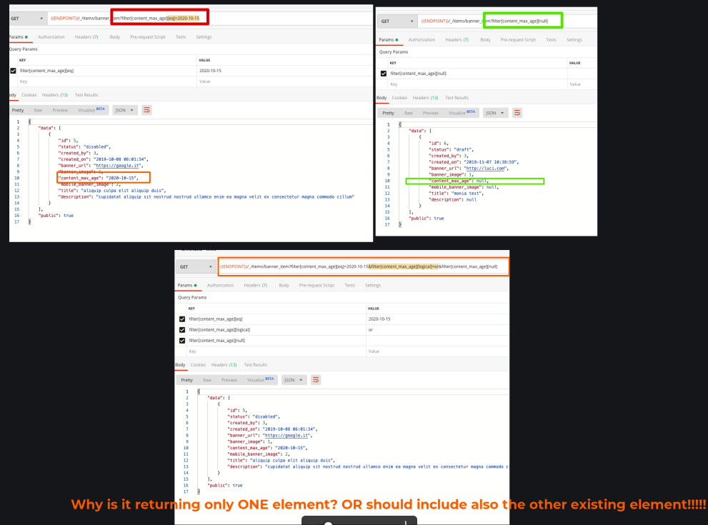 Filter logical operator "OR" not working · Issue #1402 · directus/v8-archive · GitHub
