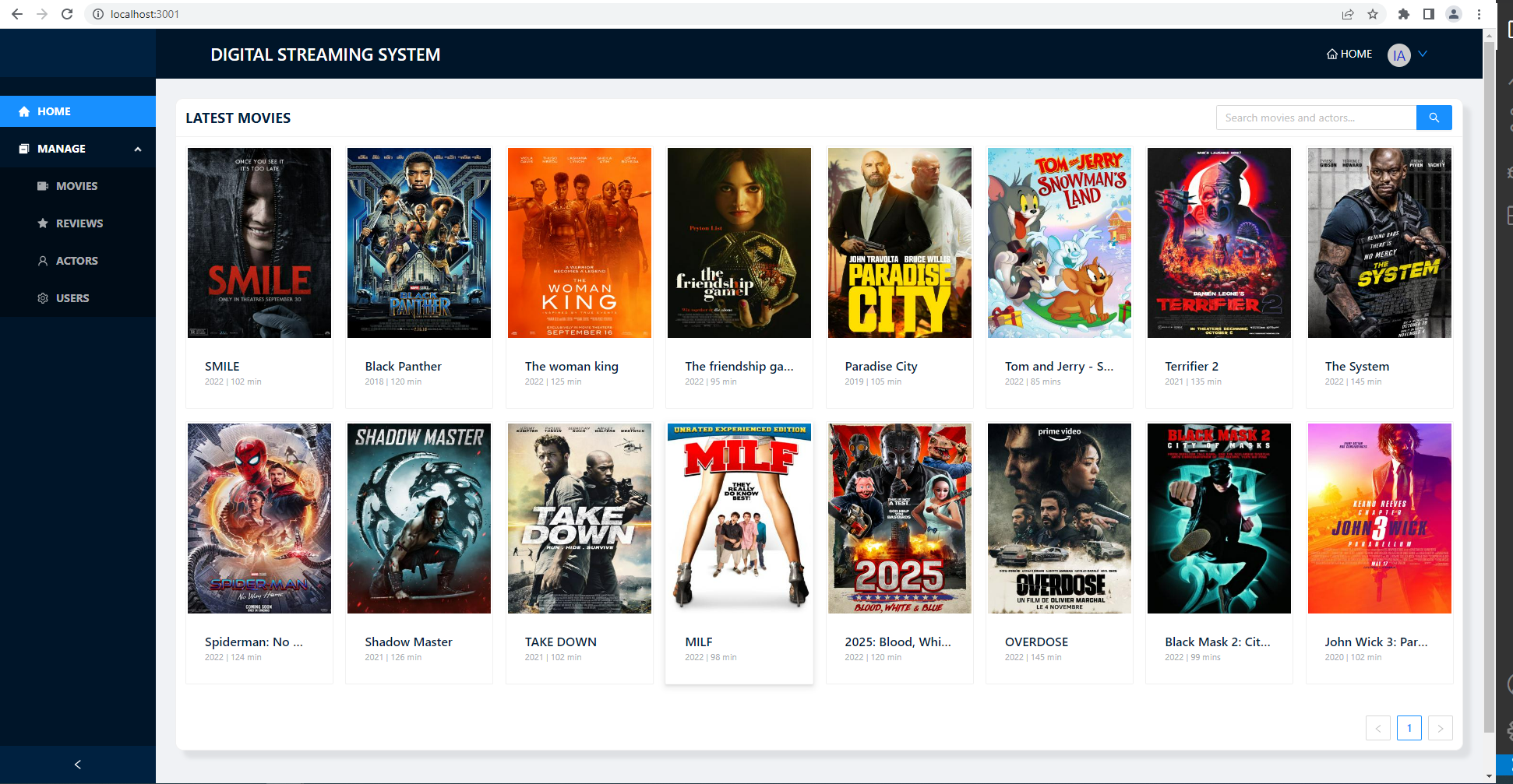 GitHub - MDxBrian/digital-streaming-system: Project-demo
