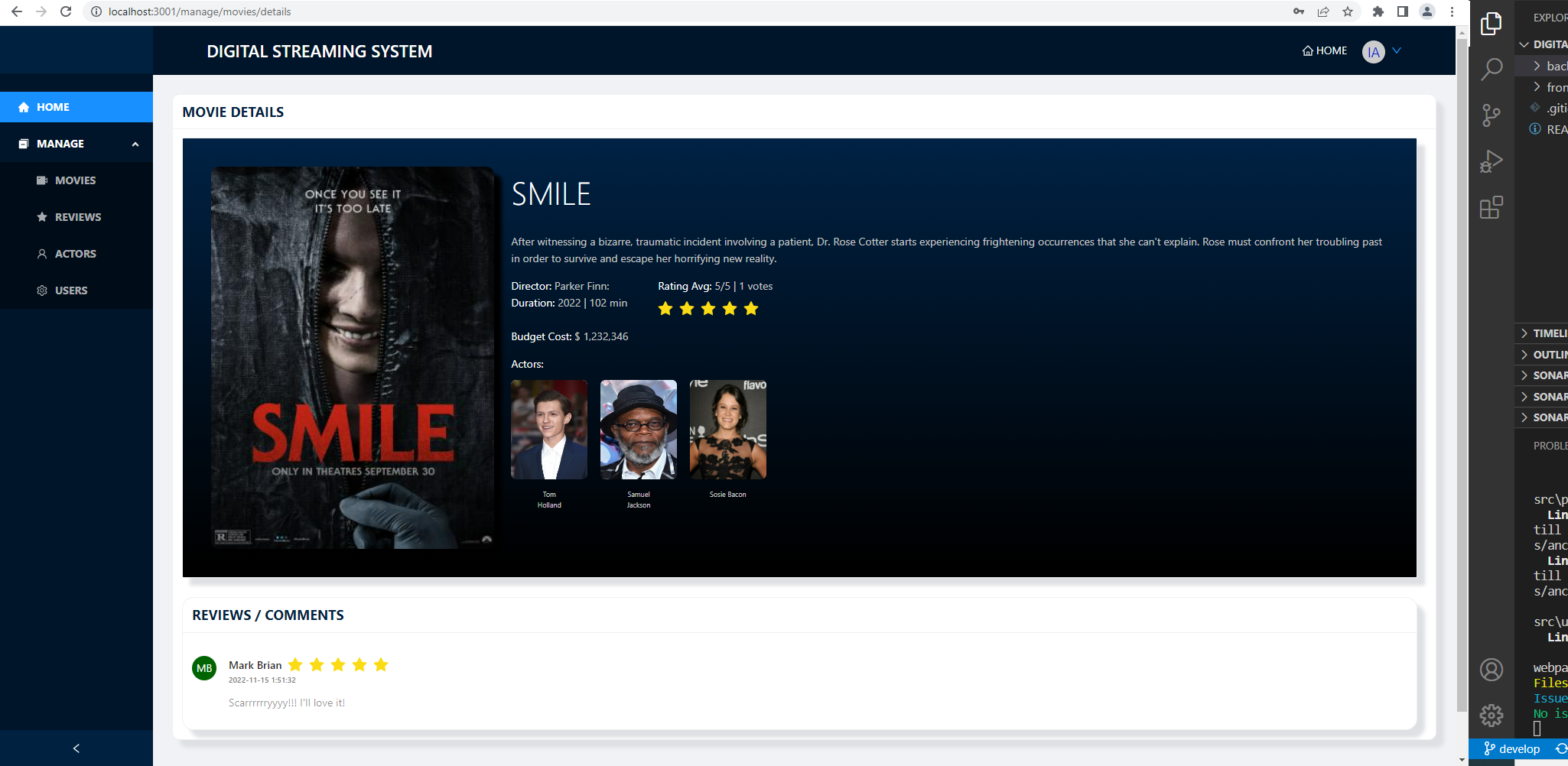 GitHub - MDxBrian/digital-streaming-system: Project-demo