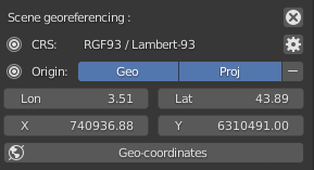CRS information being lost · Issue #424 · domlysz/BlenderGIS · GitHub