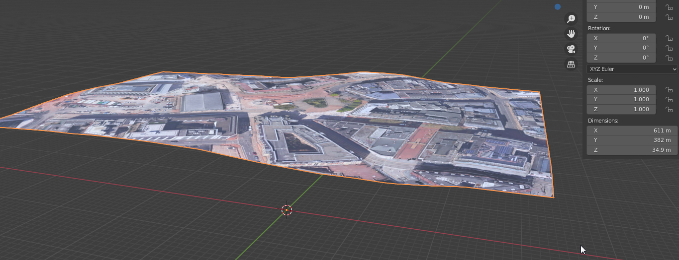Plane displacement not working · Issue #572 · domlysz/BlenderGIS · GitHub