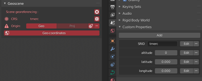 ERROR:BlenderGIS-master.core.proj.srs:45:Cannot initialize crs · Issue #344 · domlysz/BlenderGIS ...