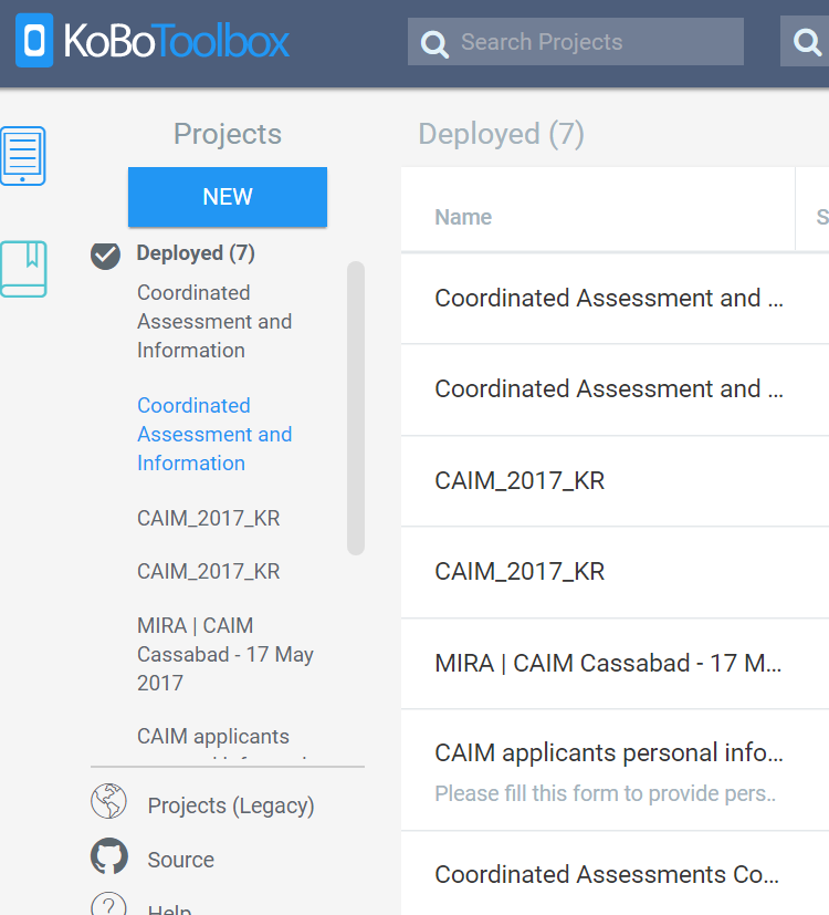 Projects added from the legacy system doesn't show in kpi · Issue #1340 · kobotoolbox/kpi · GitHub