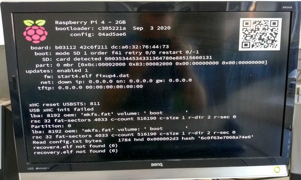 rp4 usb xhc init failed / xHc reset usbsts · Issue #1557 · raspberrypi/firmware · GitHub
