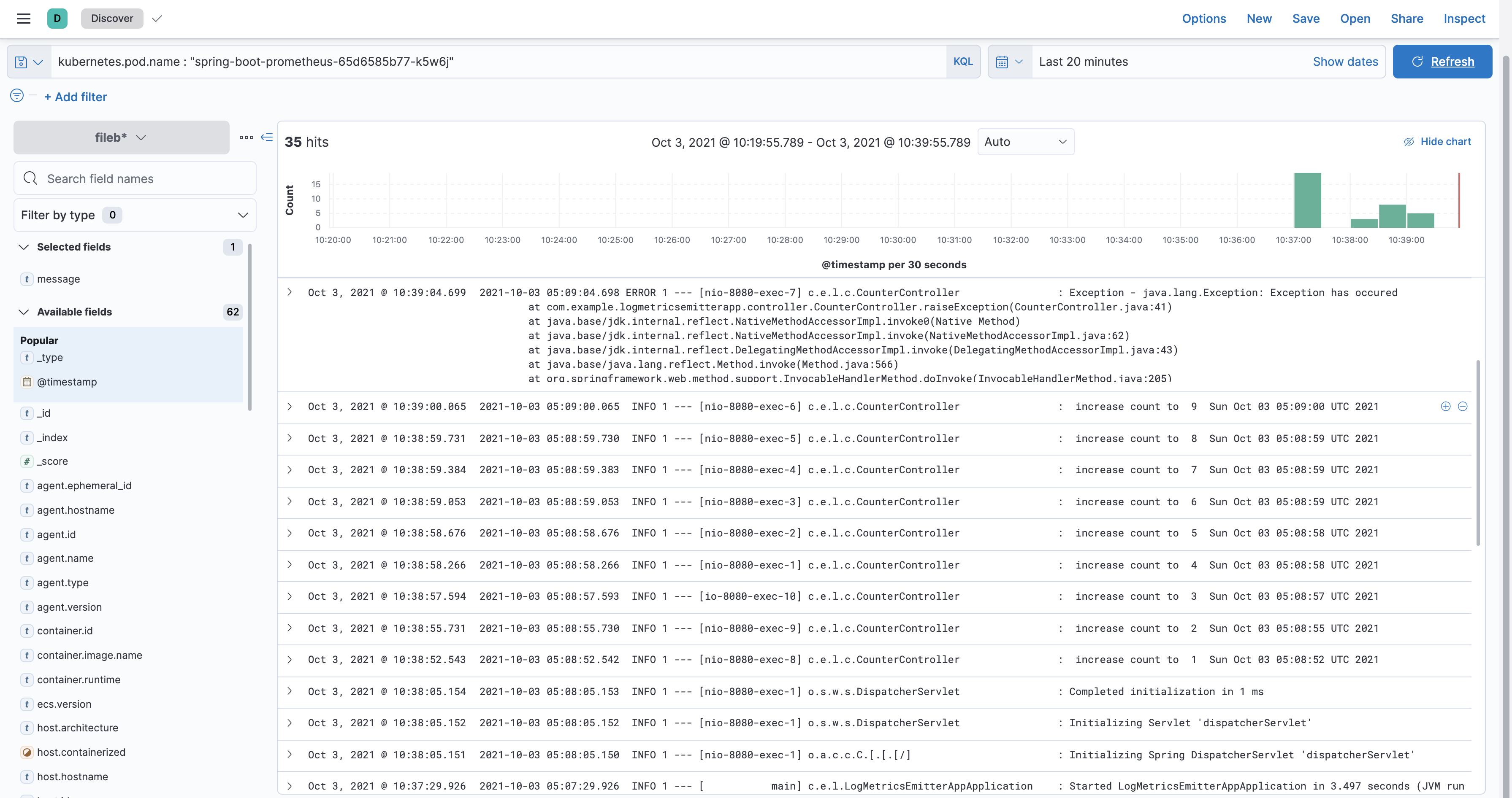 GitHub - KirtiBhat/log-metrics-emitter: Design observability stack (log/metrics) using ELK ...