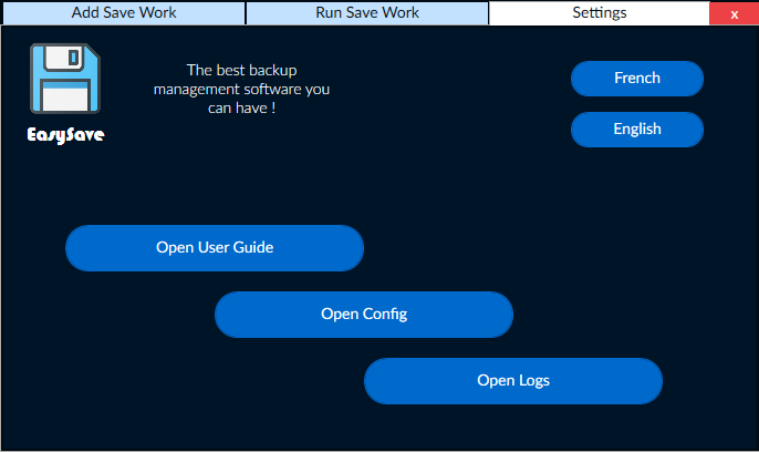 GitHub - awPenda/Projet-CESIProgSys-EasySave: Projet CESI A3 Programmation système novembre 2021