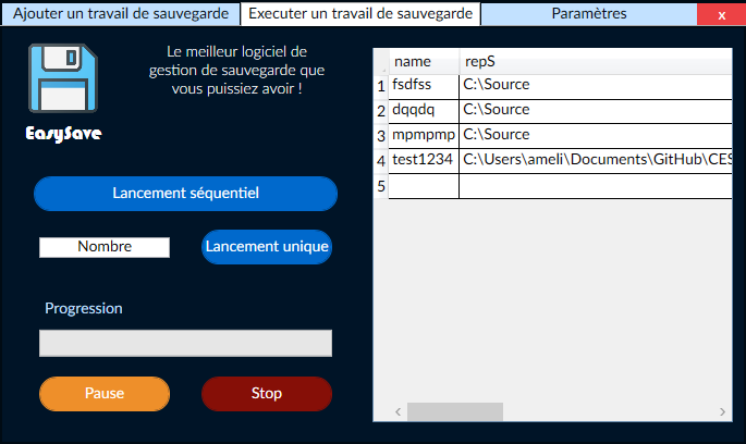 GitHub - awPenda/Projet-CESIProgSys-EasySave: Projet CESI A3 Programmation système novembre 2021