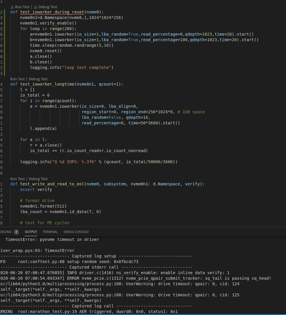 ioworker issue about sq tail over sq header · Issue #56 · pynvme/pynvme ...