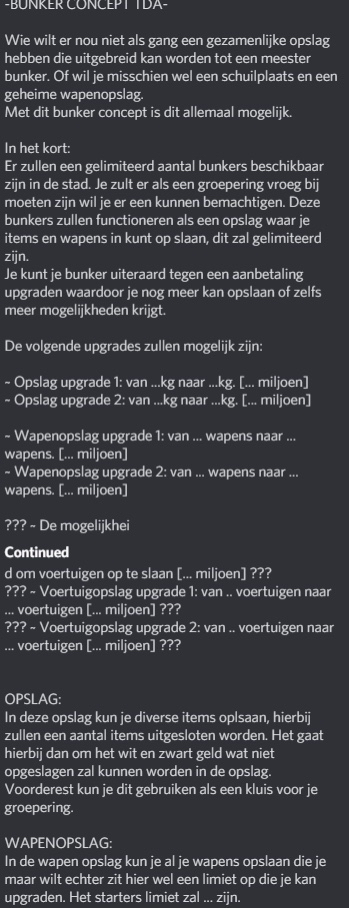 [FEATURE]: Bunker/Opslag Loodsen · Issue #1092 · Tedeapolis/development · GitHub