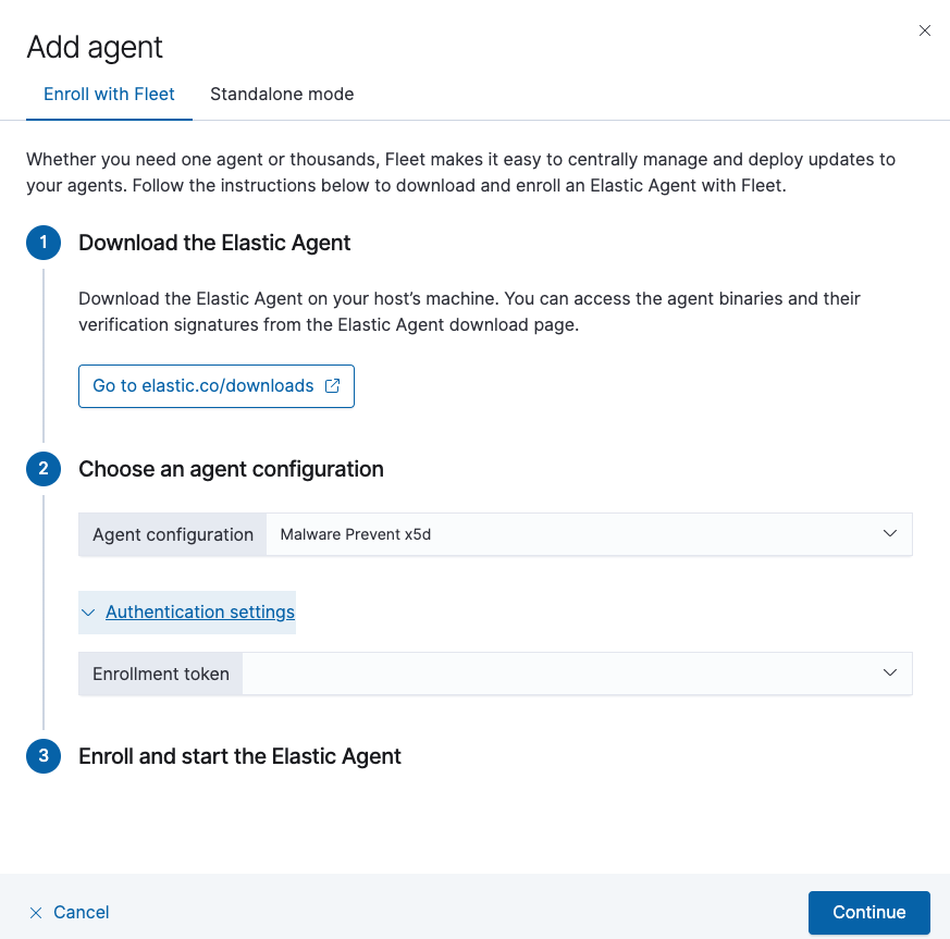 [Ingest Management] Add Agent Flyout With Non-Default Config ID in the URL Does NOT Show the ...