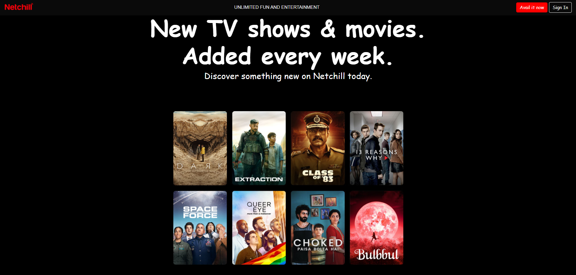 GitHub - Yashbeer9274/Netchill: clone of netflix