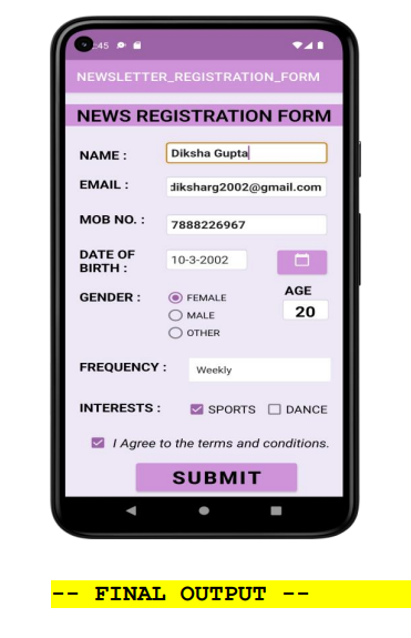 GitHub - diksha987/Form-Handling-in-Android-Studio-using-Java