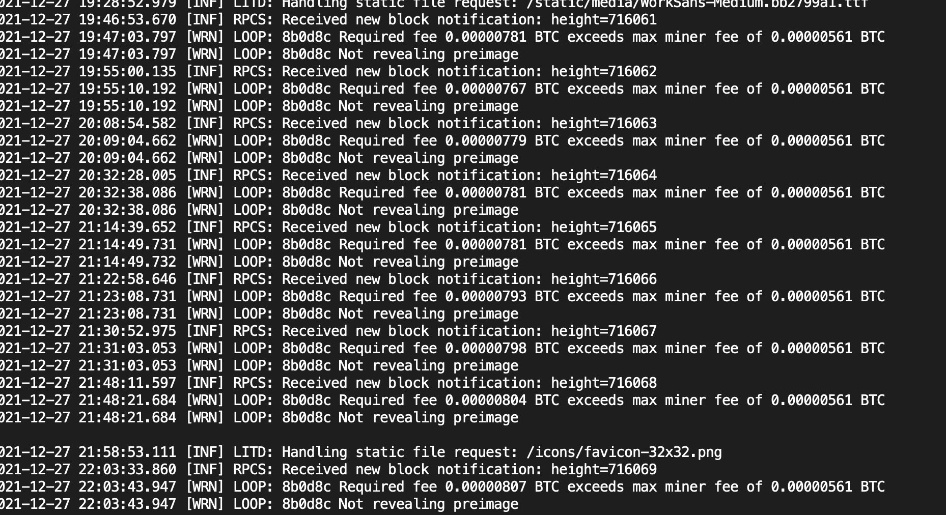 Stuck Loops for many hours · Issue #451 · lightninglabs/loop · GitHub
