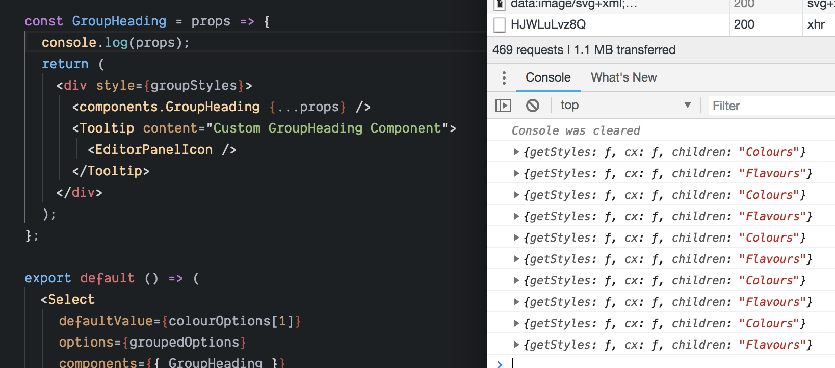 Groupheading Does Not Receive Most Props · Issue 2947 · Jedwatson React Select · Github