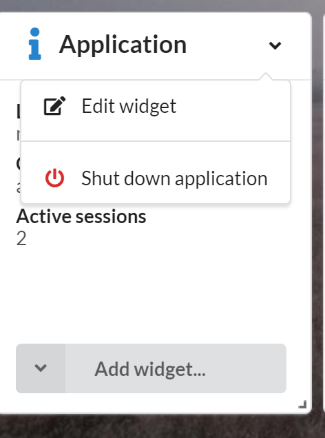 There is a way to safely turn off the airdc webserver? By now i have to turn off computer or ...