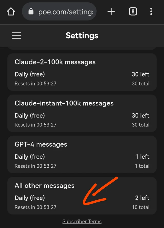 10 free message per day · Issue #194 · ading2210/poe-api · GitHub
