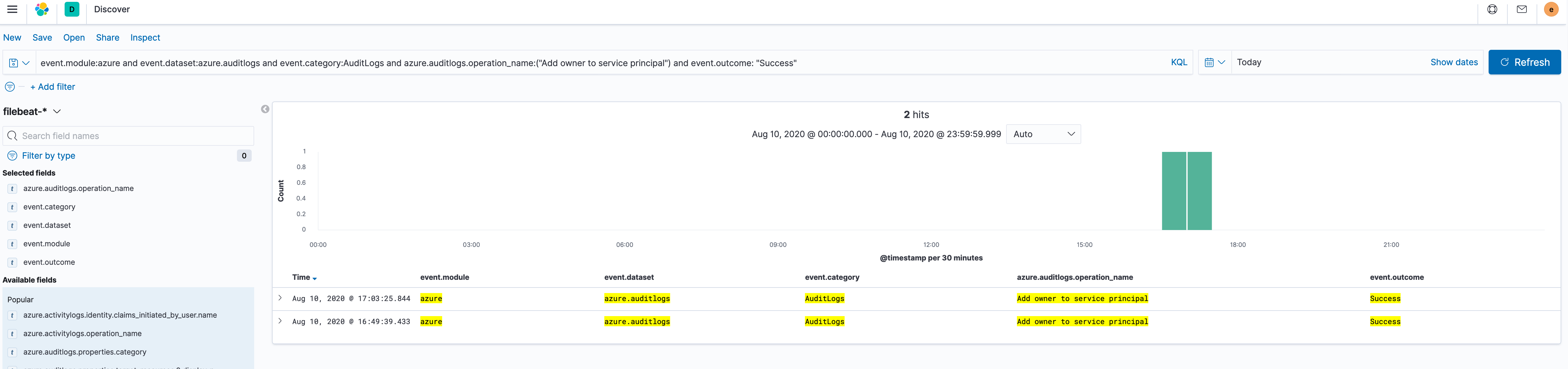 [New Rule] User Added as Owner for Azure Service Principal · Issue #113 · elastic/detection ...