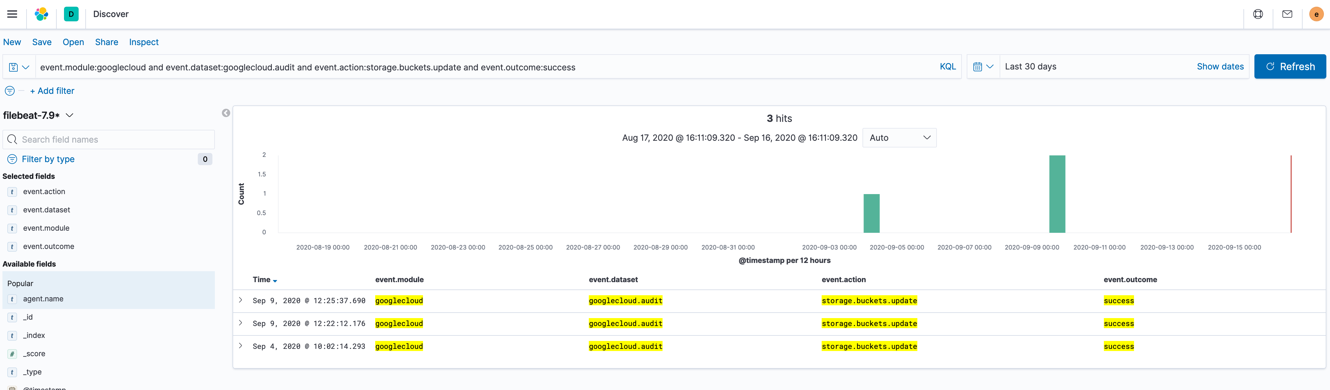 [New Rule] GCP Storage Bucket Configuration Modified · Issue #300 · elastic/detection-rules · GitHub