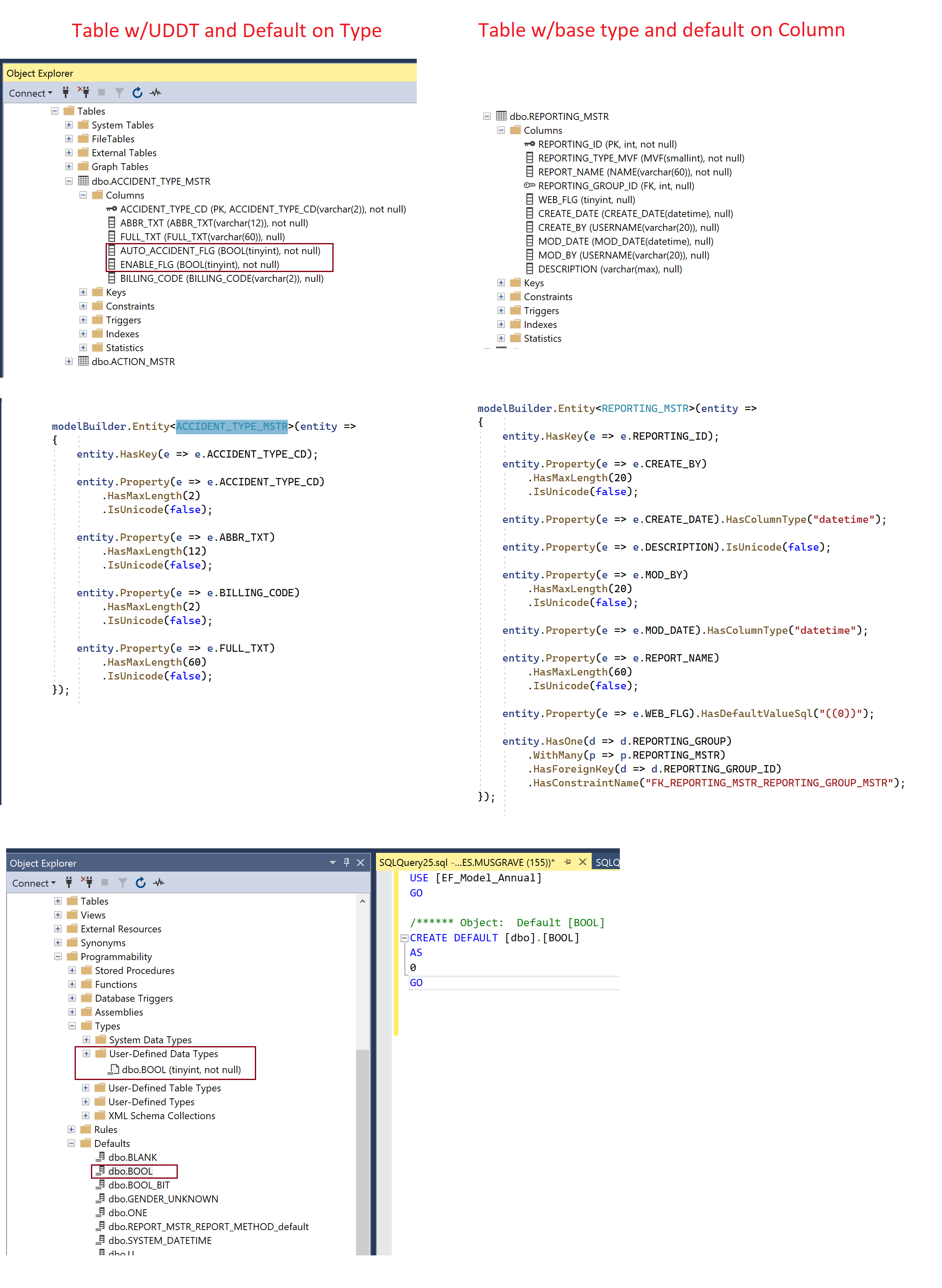 EF Core Columns With User Defined Data Type w/Defaults Not Generated · Issue #1670 · ErikEJ ...