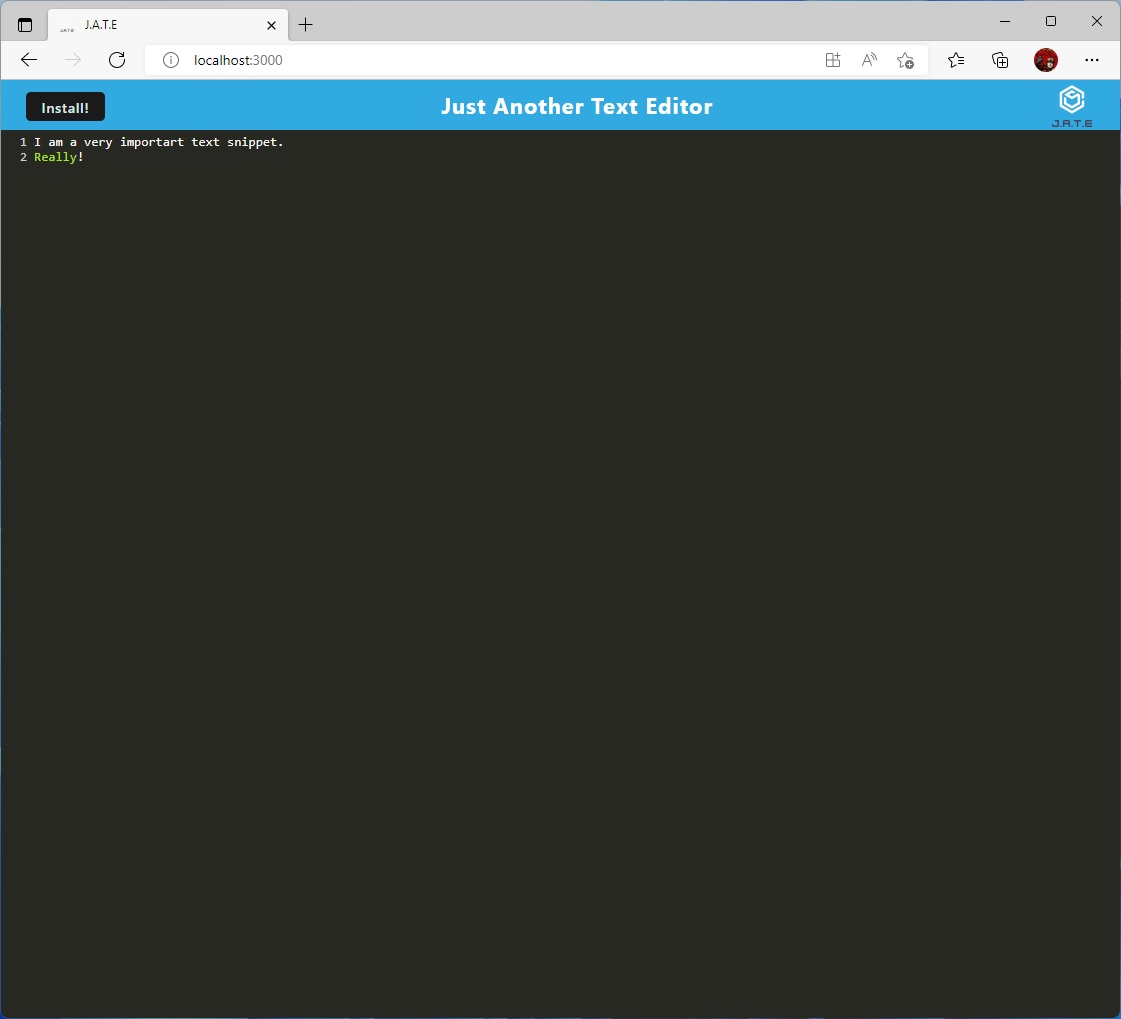 GitHub - CommieDog/progressive-text-editor: A simple text editor as a ...