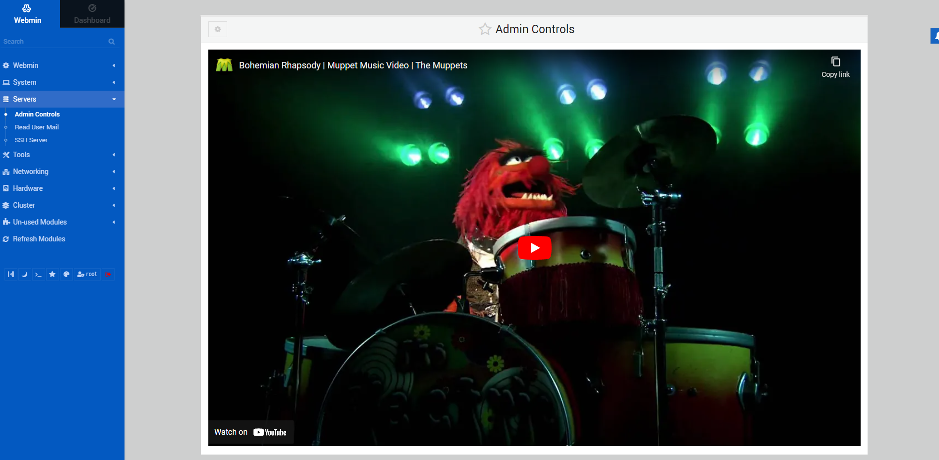 Custom Module - iframe incorrect height · Issue #1543 · webmin/authentic-theme · GitHub