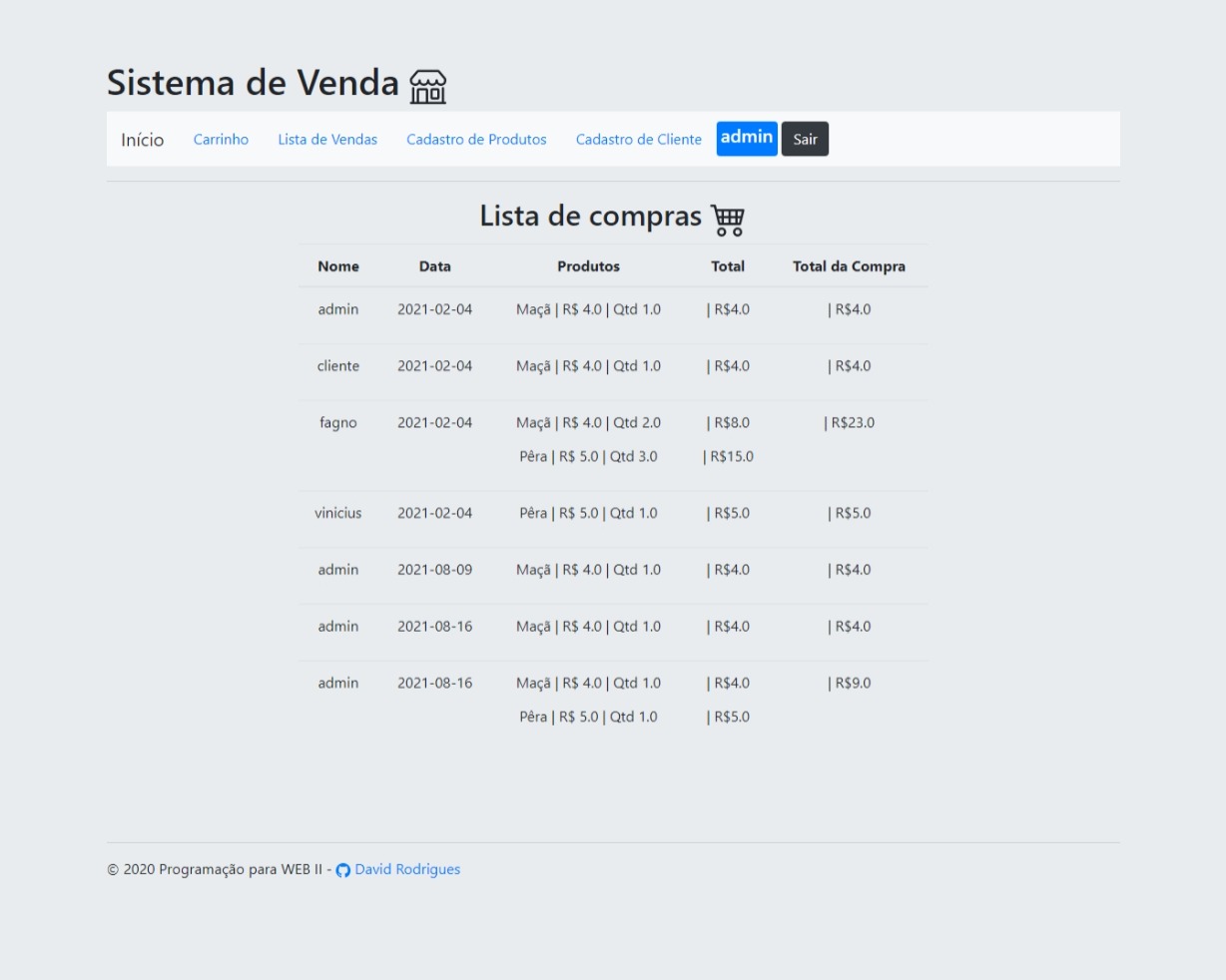 GitHub - trasherdave/carrinho-de-compra: Sistema e-commerce