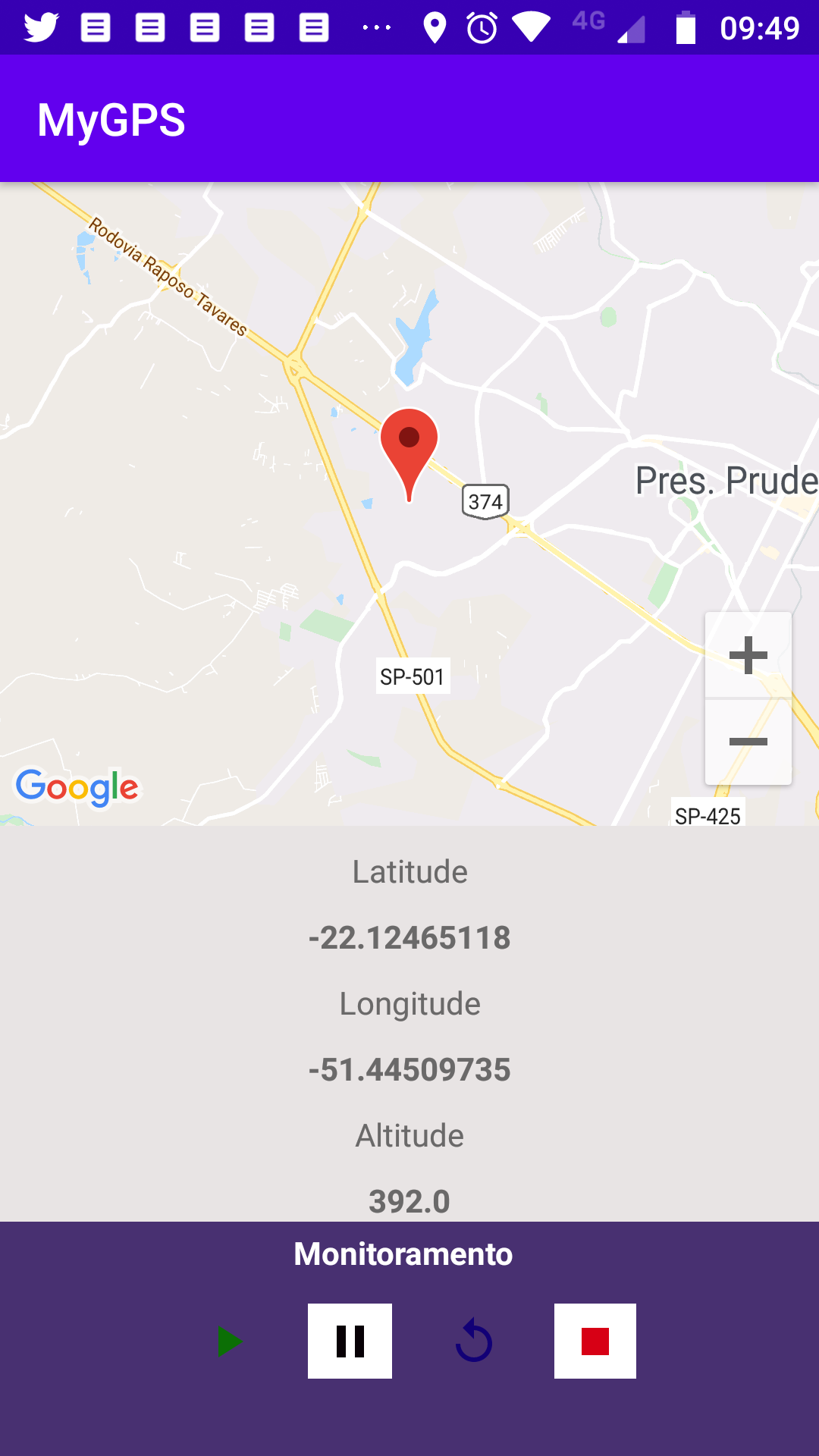 GitHub - murilobarr0s/appmygps: App desenvolvido em Java - Android, para monitoramento do ponto ...