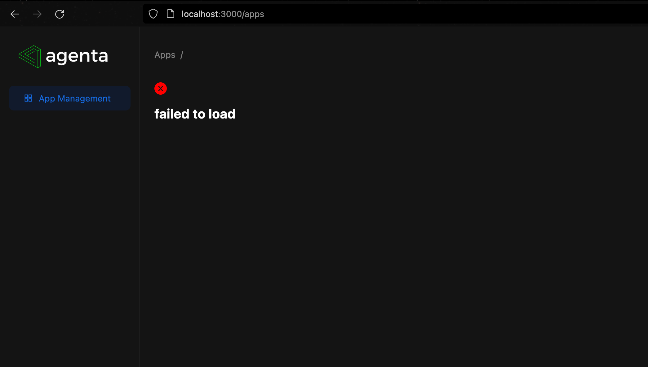 Agenta web failing to start correctly · Issue #446 · Agenta-AI/agenta · GitHub