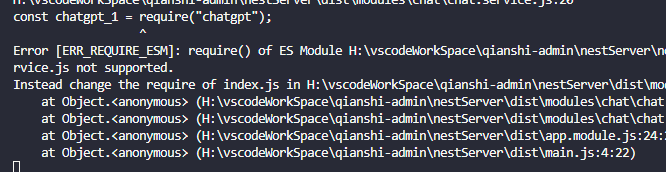 chatgpt在nest无法正常引入 · Issue #360 · transitive-bullshit/agentic · GitHub