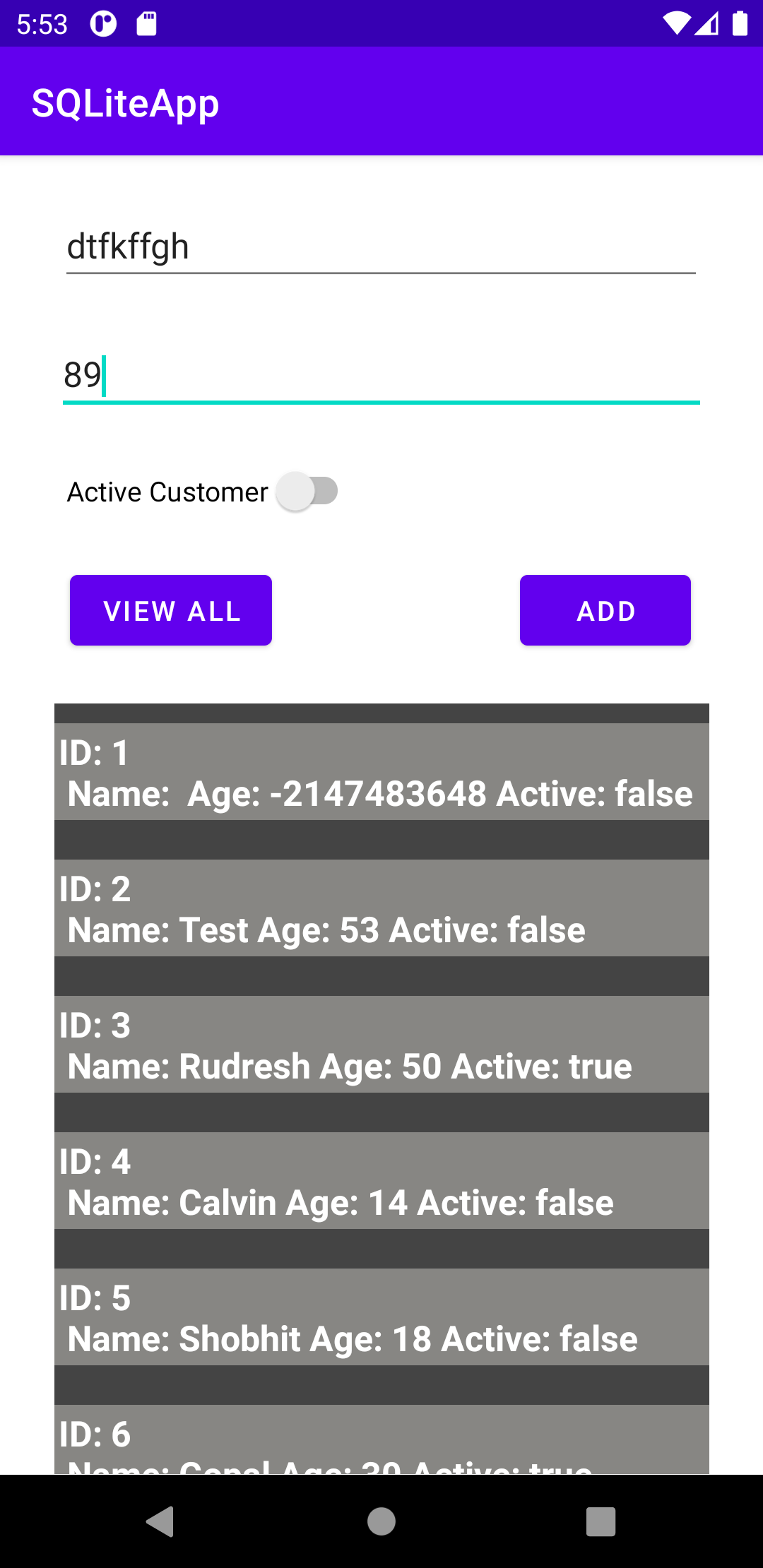 GitHub - CalvinP4/SQLiteKotlinApp: A simple SQLite template in Kotlin