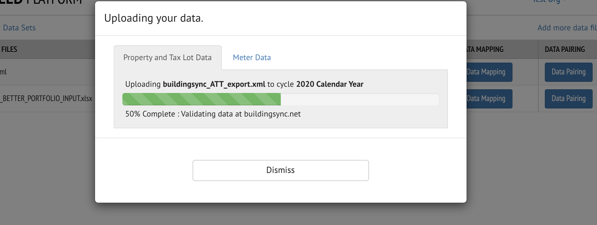 Improve progress data text when validating BuildingSync files · Issue #2958 · SEED-platform/seed ...