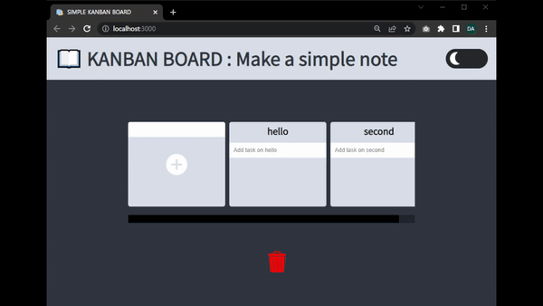 GitHub - COYO-HM/Simple-Kanban-Board: react-beautiful-dnd를 이용한 간단한 칸반 보드