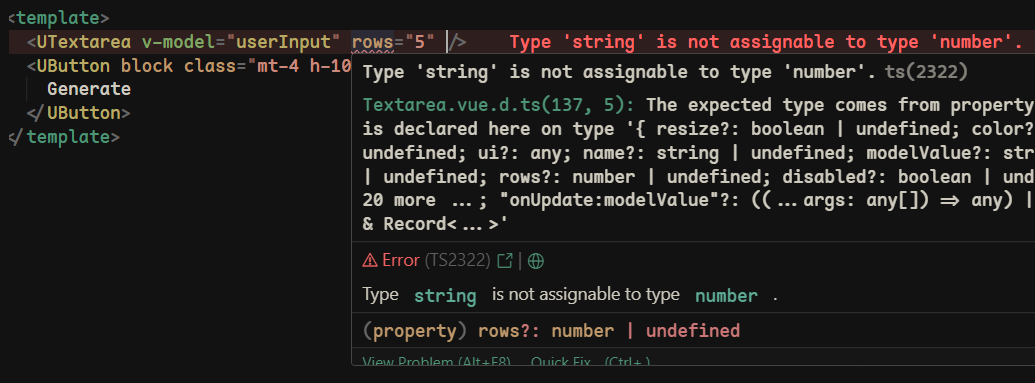 [Docs] Add a colon in front of props of type number in the document · Issue #558 · nuxt/ui · GitHub