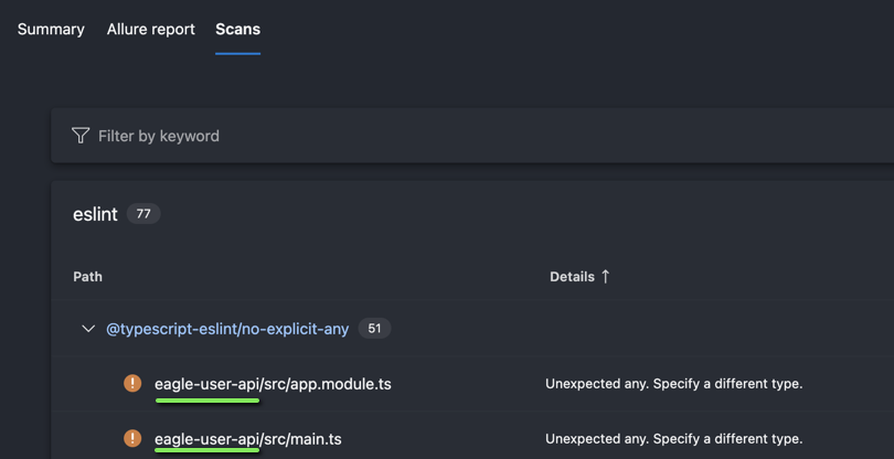 Wrong paths for files in scan results with multi-checkouts. · Issue #75 · microsoft/security ...