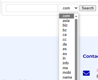 [Bug] Embeded domain show different extension · Issue #1236 · FOSSBilling/FOSSBilling · GitHub