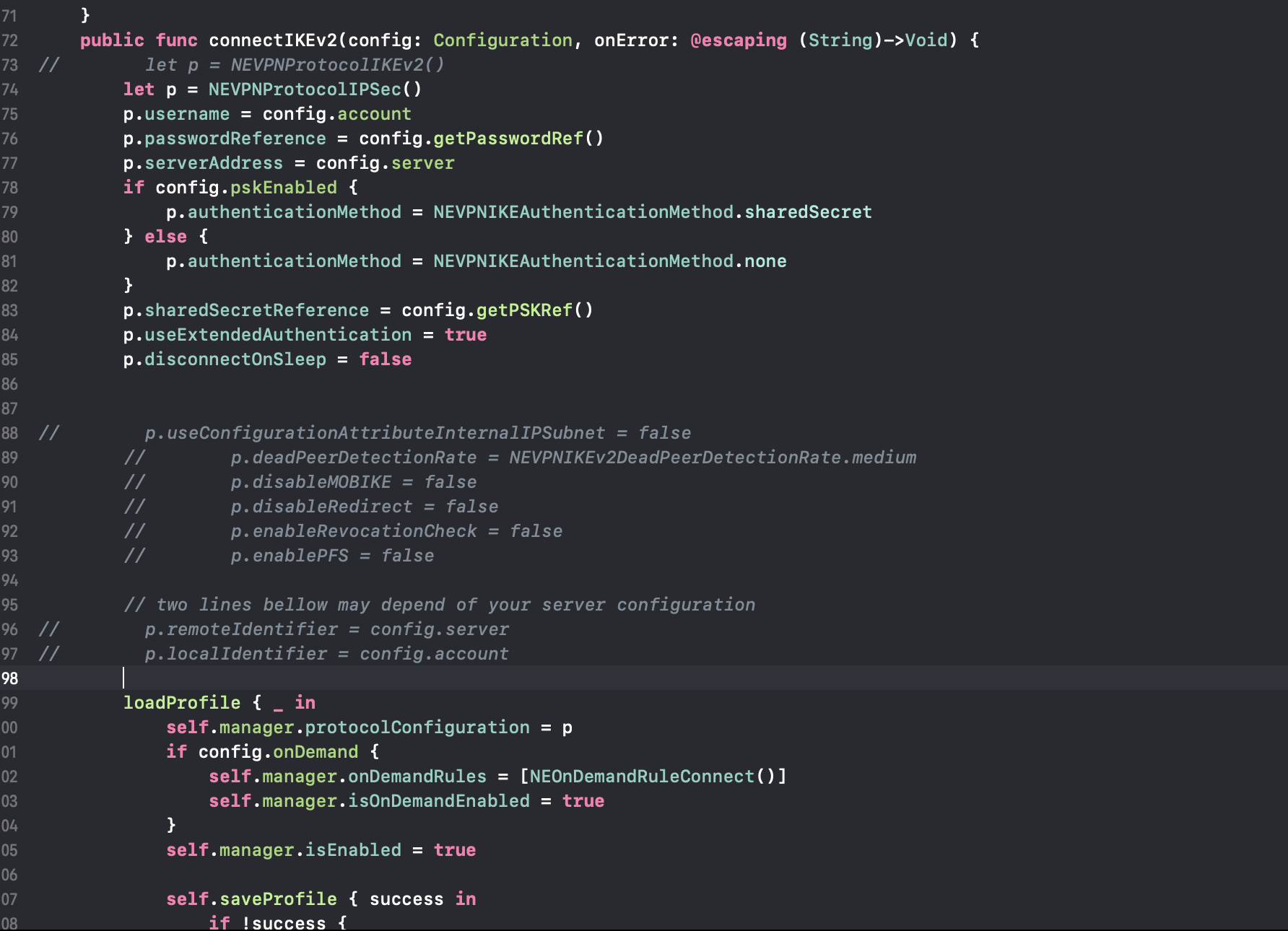VPN Connection issue · Issue #5 · gordinmitya/SimpleVPN · GitHub