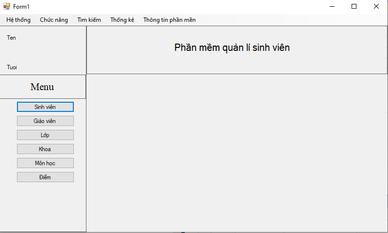 GitHub - buiduchuong/QLSV_Winform: Phần mềm quản lí sinh viên bằng ngôn ngữ C# (Winform)