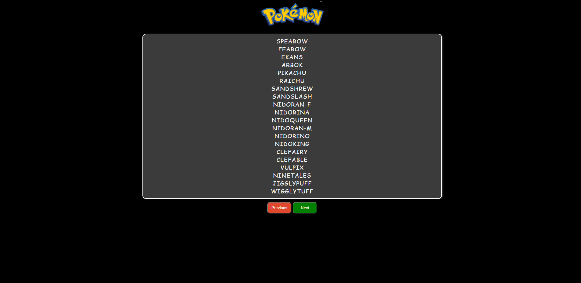 GitHub - SamarpreetSingh/pokemon