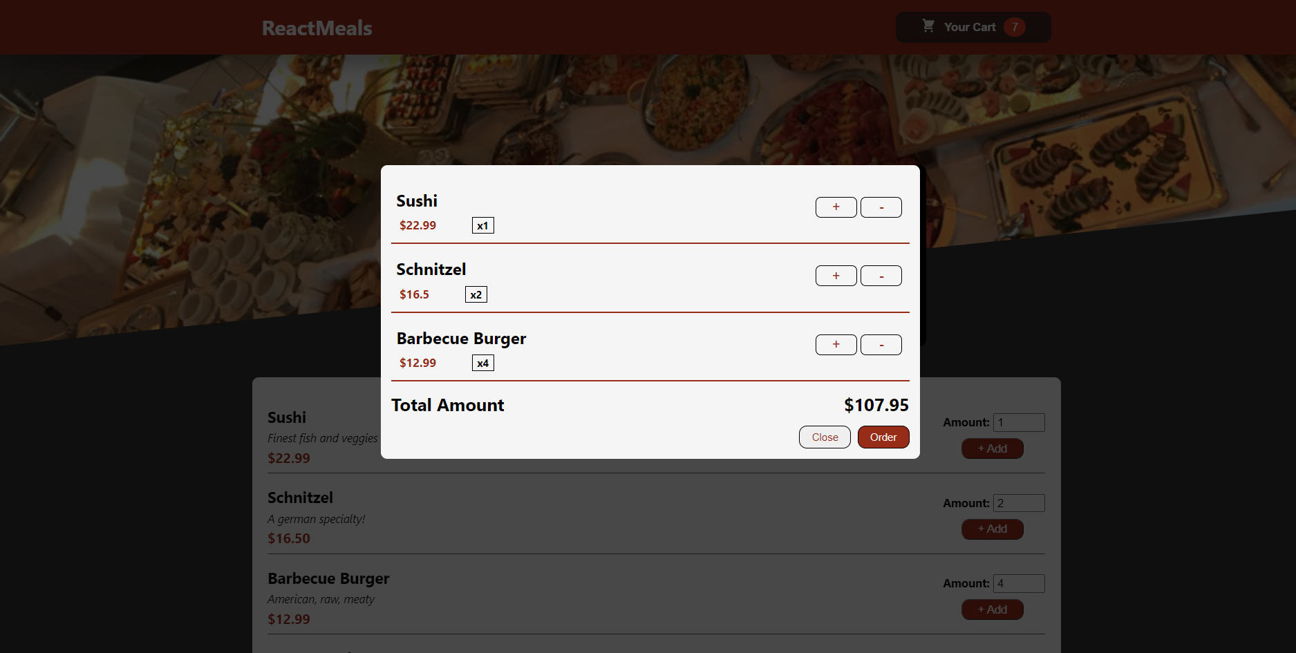 GitHub - SamarpreetSingh/React-Meals