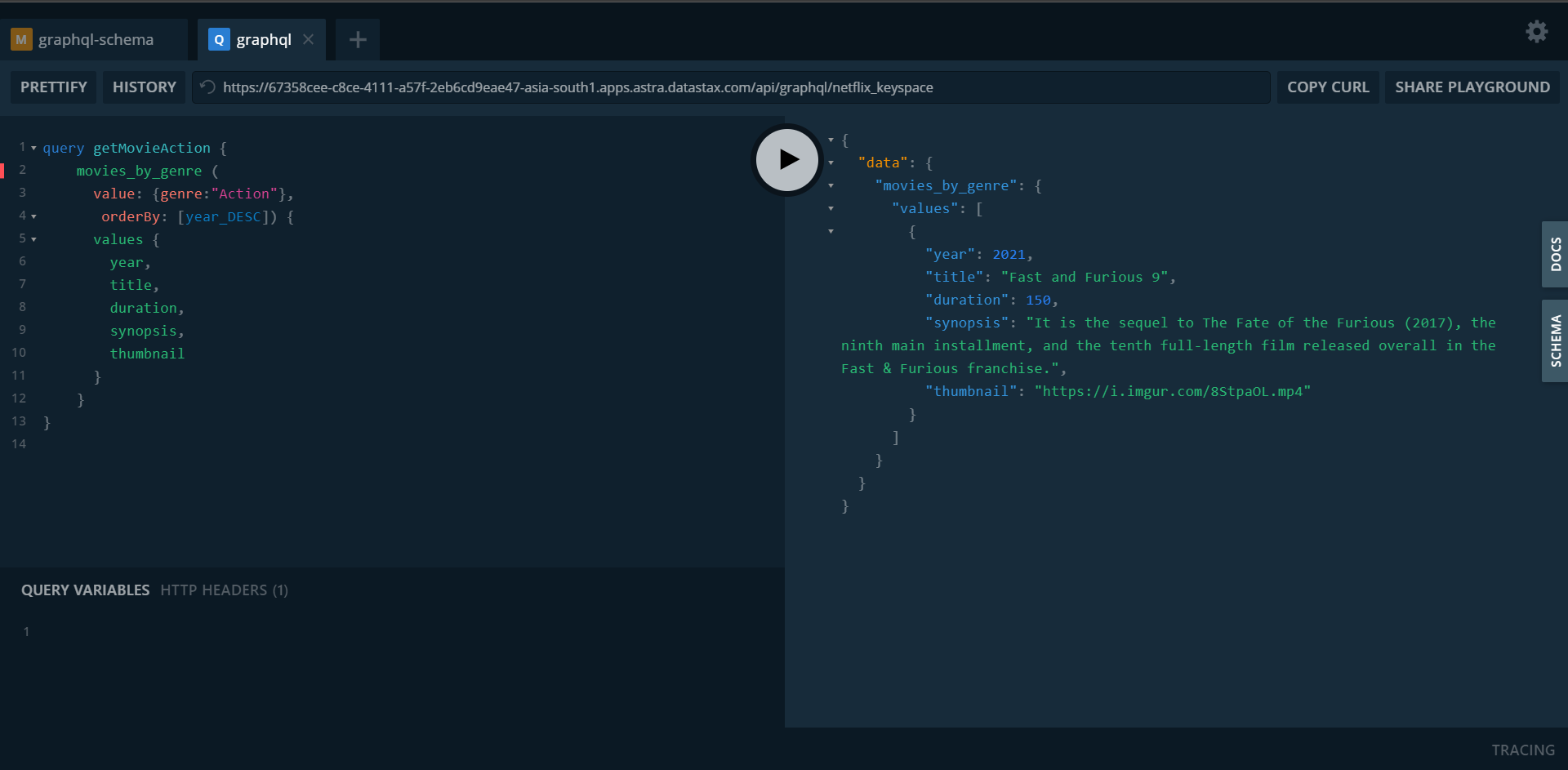 [HW] Pranjul Yaduvanshi · Issue #265 · datastaxdevs/workshop-graphql-netflix · GitHub