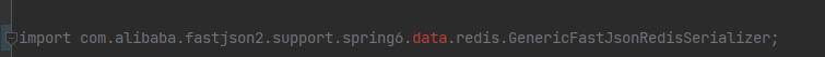 [BUG]2.0.22没有GenericFastJsonRedisSerializer支持吗 · Issue #1055 · alibaba/fastjson2 · GitHub