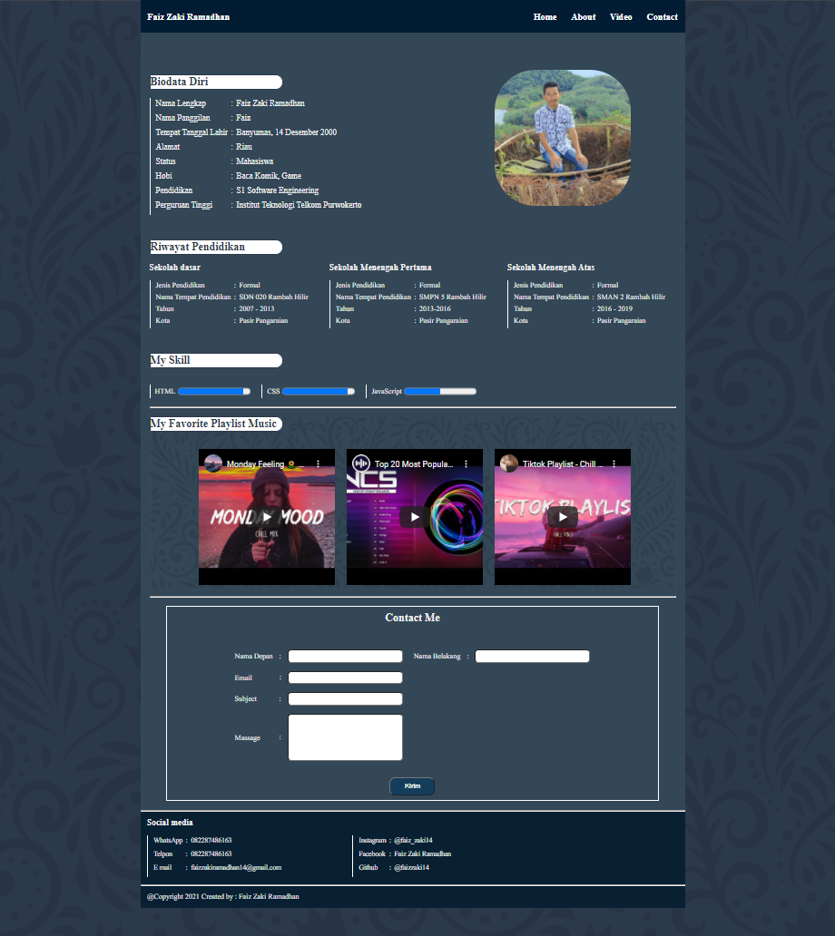 GitHub - faizzaki14/Praktikum-Desain-dan-Pemrograman-Web2